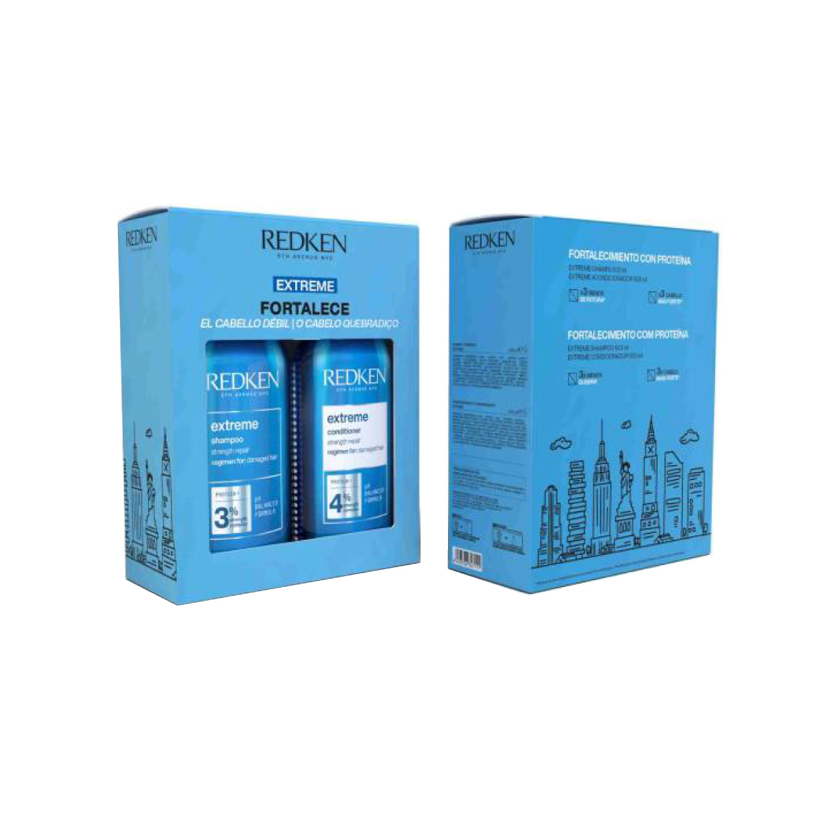 Redken Coffret Spring Extreme (500ml+500ml) - SANJAM Cabeleireiros ...